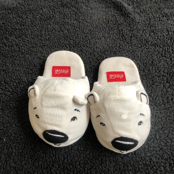 Coca Cola | Shoes | Coca Cola Bear Slippers | Poshmark